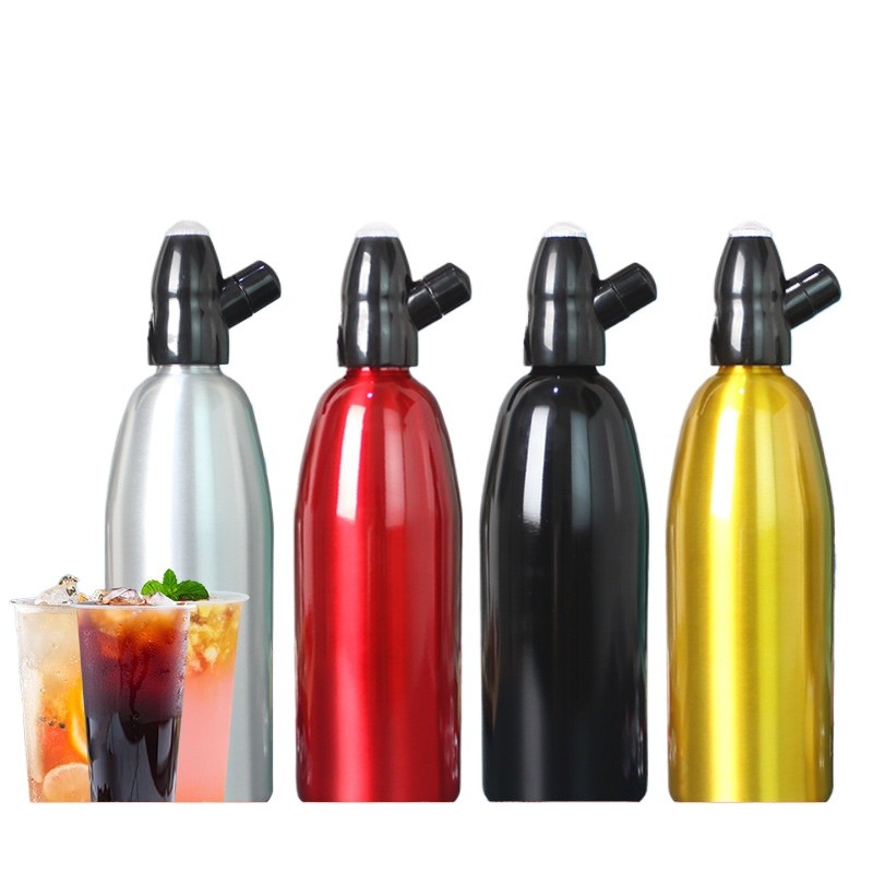 genuine goods Homemade Soda Water Gun Bottle Household Commercial Soda ...