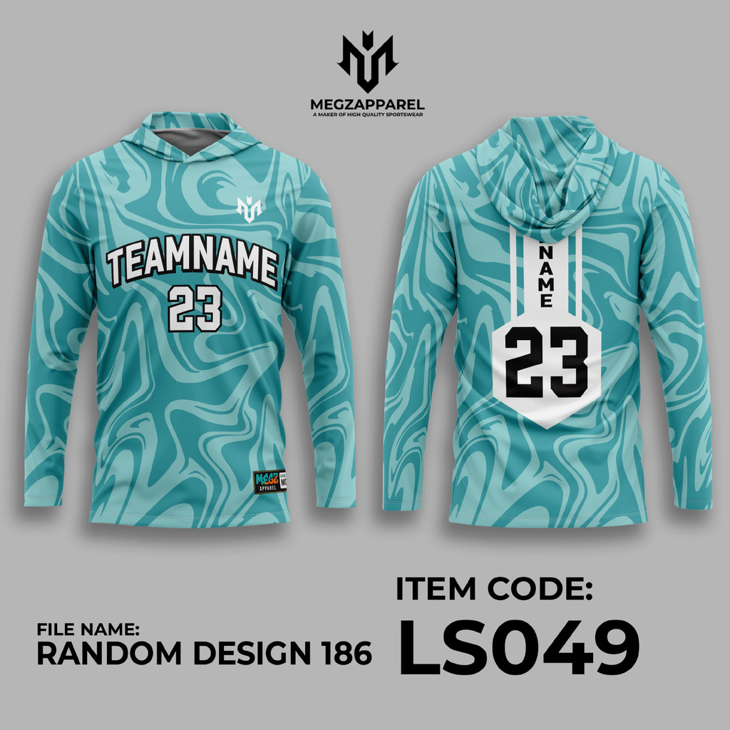 MEGZ LS049 Basketball Warmer Hoodie Full Sublimation | Shopee Philippines
