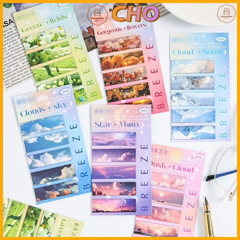 CHO⭐Beautiful Scenery Magnetic Bookmarks Graduation Gift Chinese Style ...