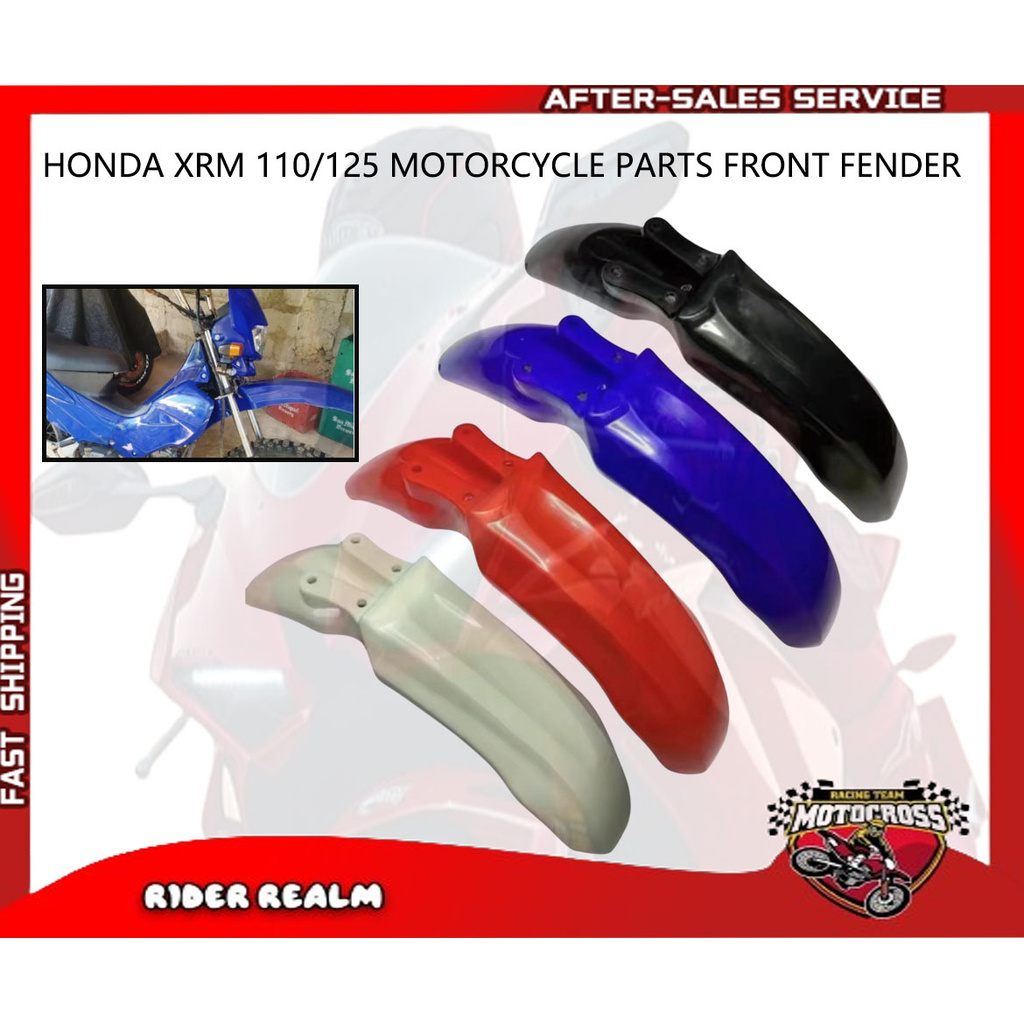 HONDA XRM 110/125 MOTORCYCLE PARTS FRONT FENDER FOR HONDA XRM 110/125 ...