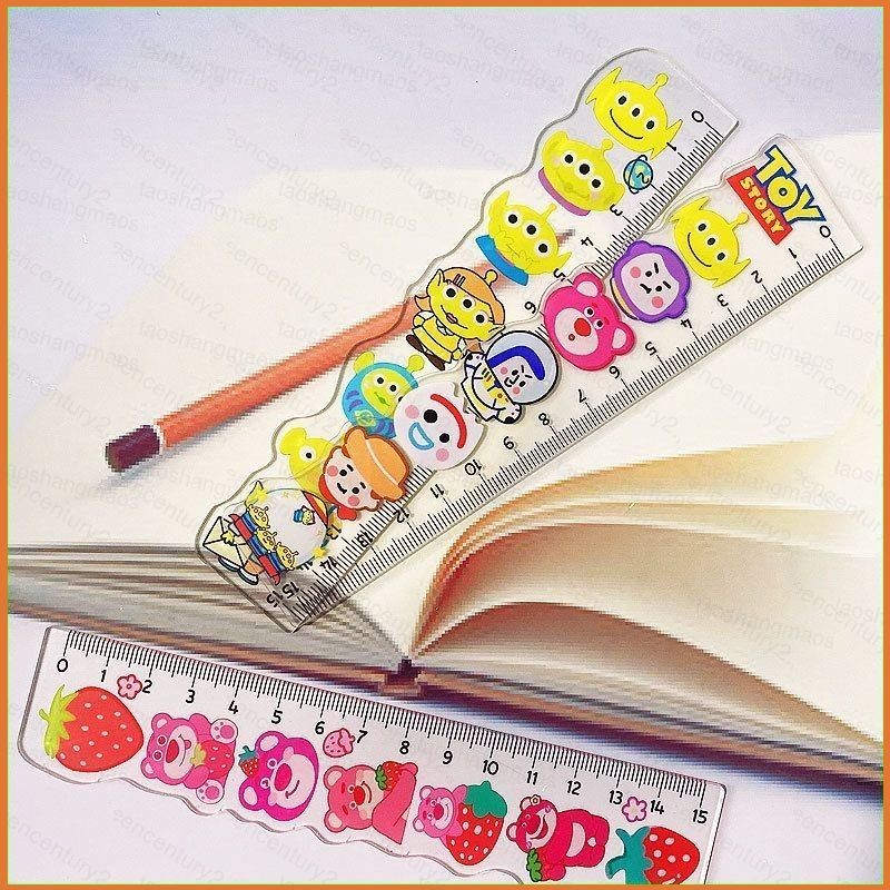 Toy Story Alien Lotso Acrylic Ruler Cartoon Anime Periphery Transparent ...