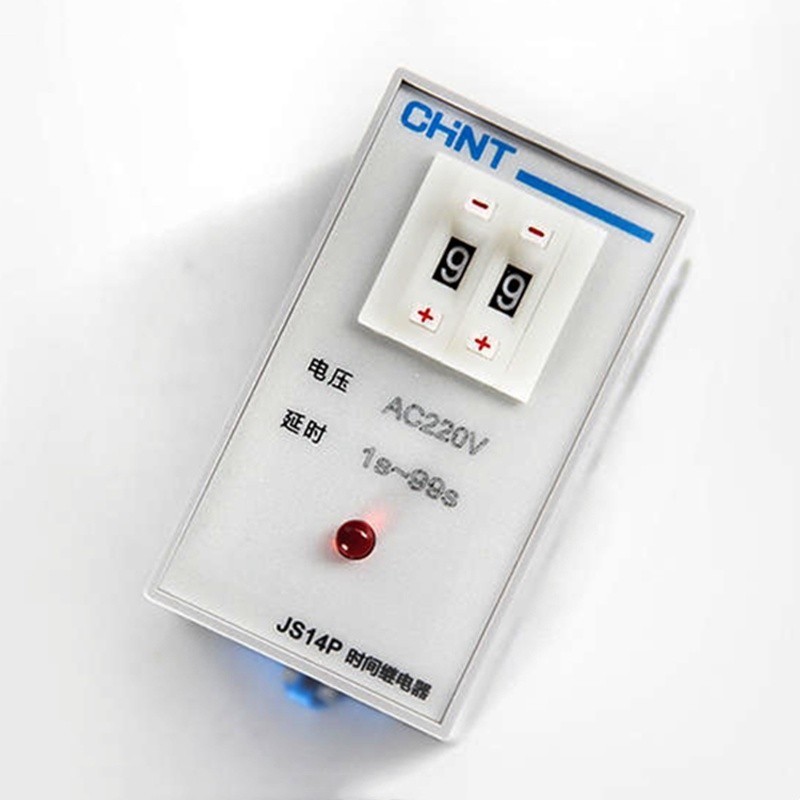 ⊳*:Zhengtai time relay JS14P digital display power-on delay AC220v 380V ...