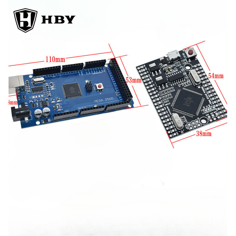MEGA2560 PRO MEGA 2560 R3 Mega2560 REV3 AVR (ATmega2560-16AU CH340G) Development Board with USB ...