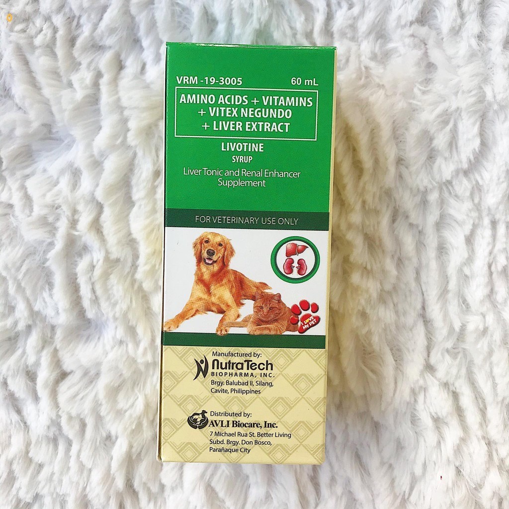 LIVOTINE SYRUP (Liver Tonic and Renal Enhancer Supplement) PA | Shopee ...