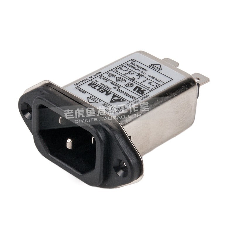 New Delta Delta AC power filter mains EMI high frequency clutter IEC ...