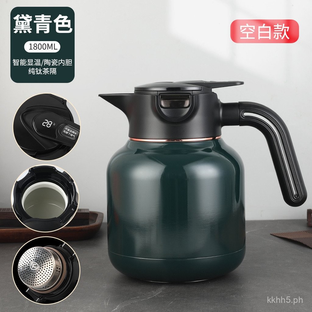 Ceramic Inner Pot Smart Warm Braised Teapot White Tea Black Tea Pu'er ...