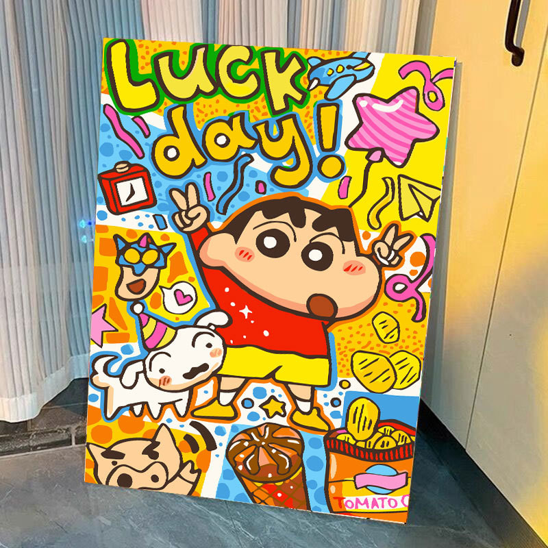 Digital oil painting// Digital oil painting diy Coloring Cartoon Anime ...