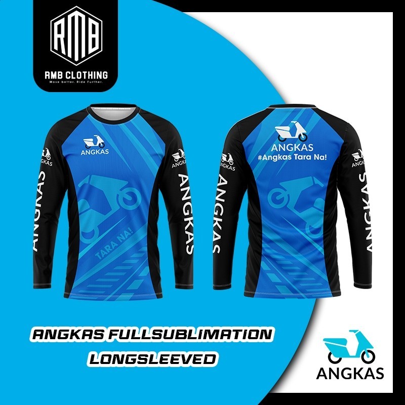ANGKAS RIDER UNIFORM FULL SUBLIMATION LONGSLEEVE | Shopee Philippines