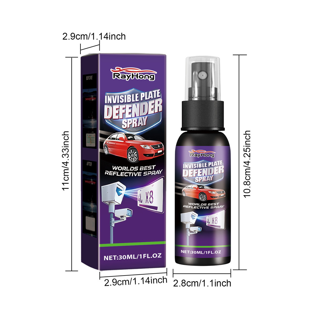 Spray Stealth Plate Defender Invisible Plate Defender Sprayer Fit for ...