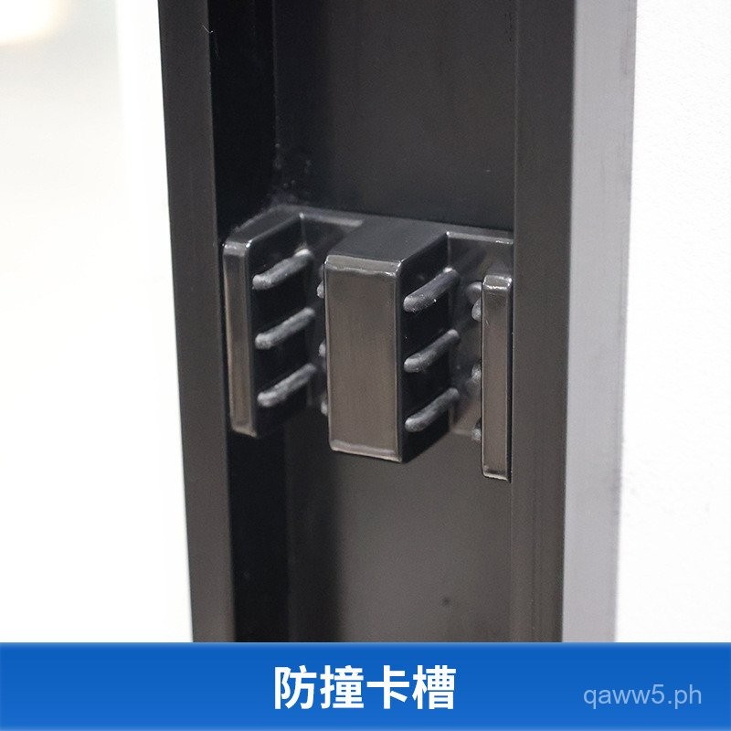 Simple Art Extremely Narrow Shower Room One-Line Partition Bathroom ...