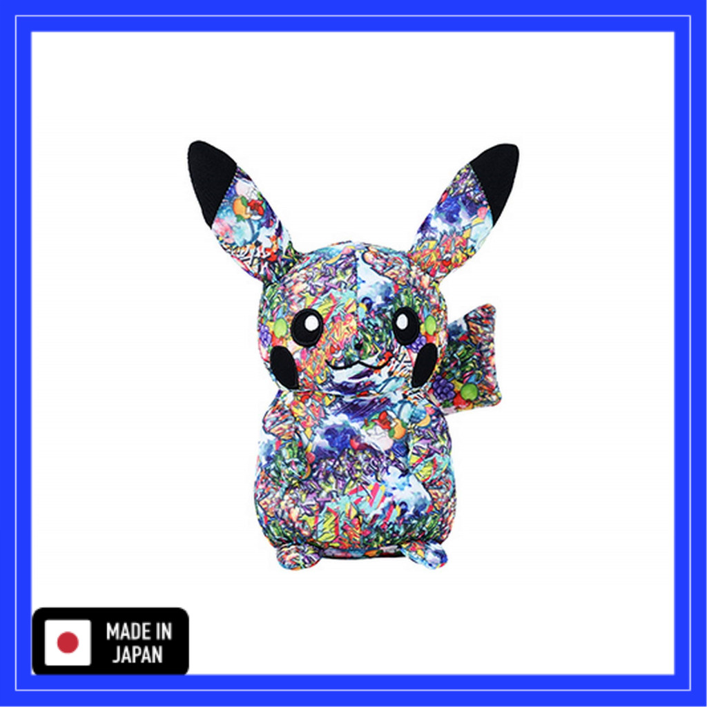 Plush Pikachu Pokemon Center Shibuya Limited Graffiti Art Number-D ...