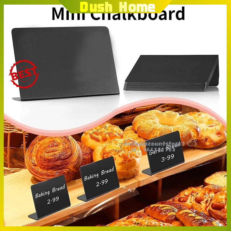 5pcs Mini Chalkboard Signs for Chalk Sign for Food, Party, Buffet ...