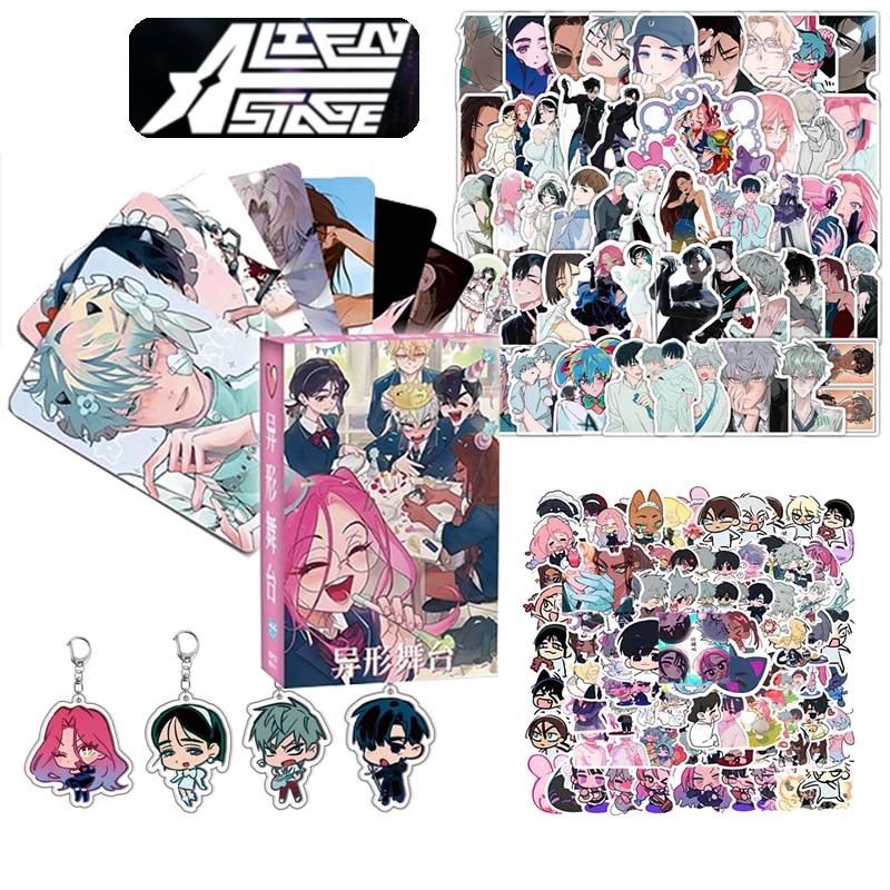 2025 New Alien Stage Keychain Till Ivan Mizi Sua Hyuna Luka Lomo Card ...