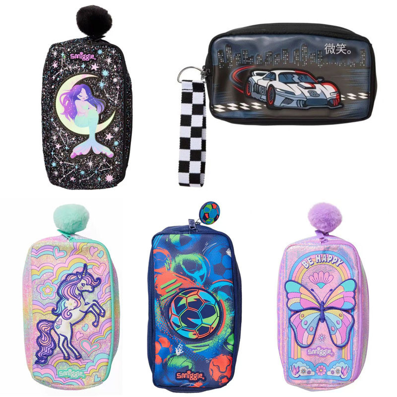 Smiggle Sky Hi Id Cruiser Pencil Case unicorn cute pencil box | Shopee ...