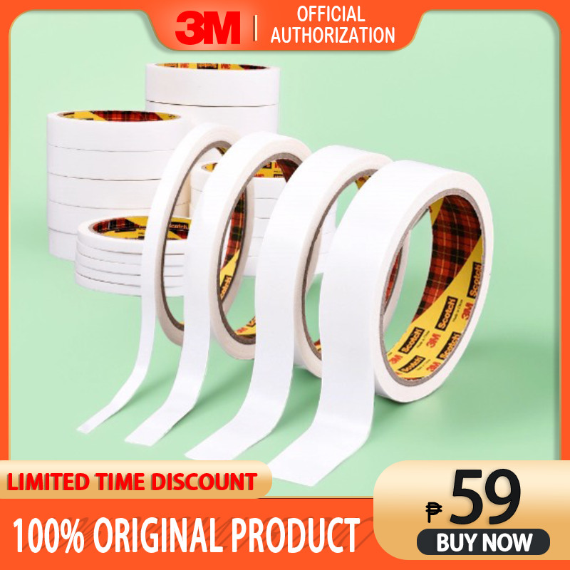 【3M】 Scotch Double-Sided Tape Stationery Office Student Art Class 2 ...