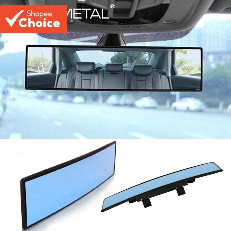 SEAMETAL Car Rear View Mirror Wide Angle Vision Anti Glare Rearview ...