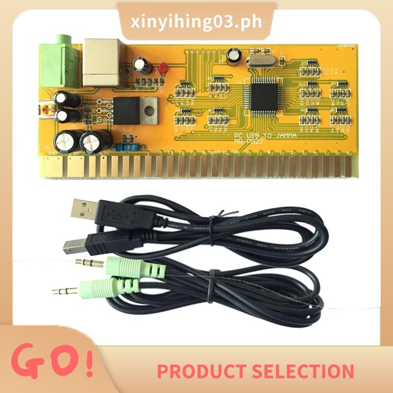 In Stock Pc Usb 28pin to Jamma Converter Board Audio Video Arcade Games ...