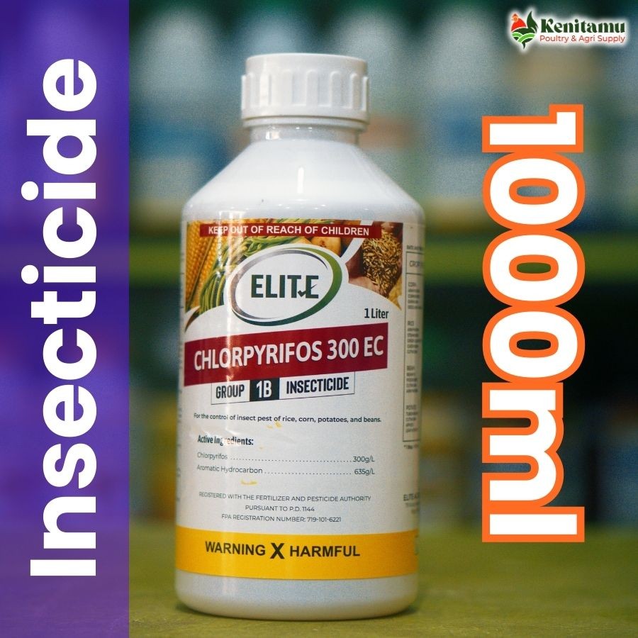 Elite Chlorpyrifos 300 EC Insecticide 1000ml | Effective Pest Control ...