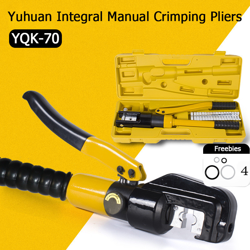 YQKManual Crimping Pliers Series C-Shaped Manual Hydraulic Crimping ...