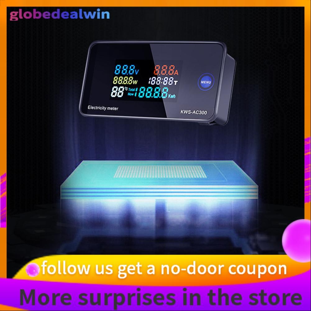 globedealwin-ph Digital Multimeter LCD Display Panel Voltmeter Ammeter ...
