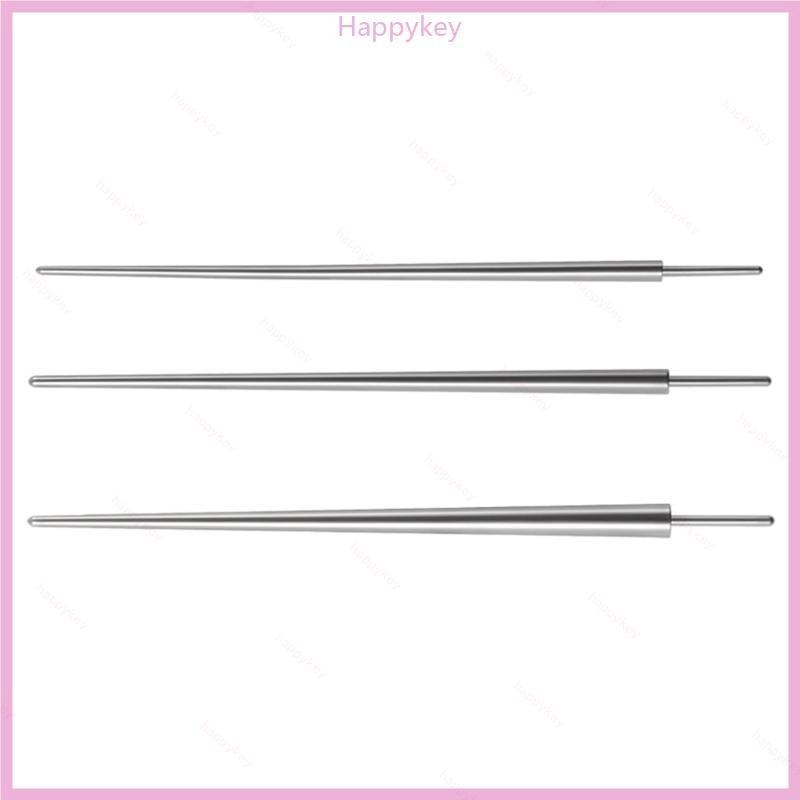 HAP 3 Pcs Steel Piercing Taper Insertion Pin 14G 16G 18G Taper ...
