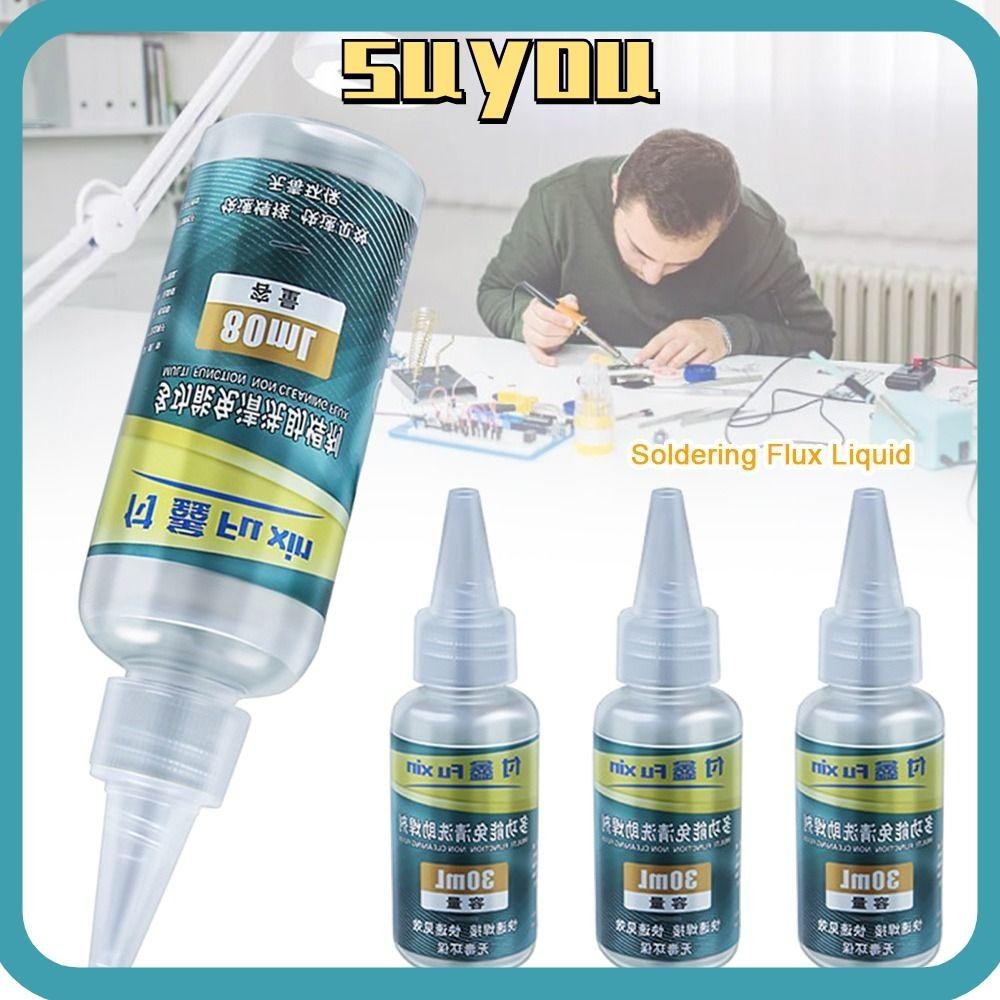 SUYO Clean Free Soldering Flux, 30ml 80ml Quick Repair Stainless Steel ...
