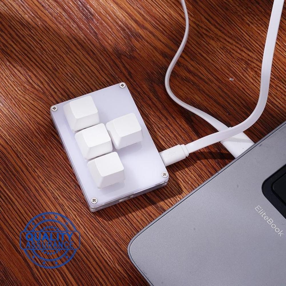 4-key Mini Keyboard Wired Portable Arrow Keys Custom Keyboard Keys Shortcut Keys For Game W3l3 ...