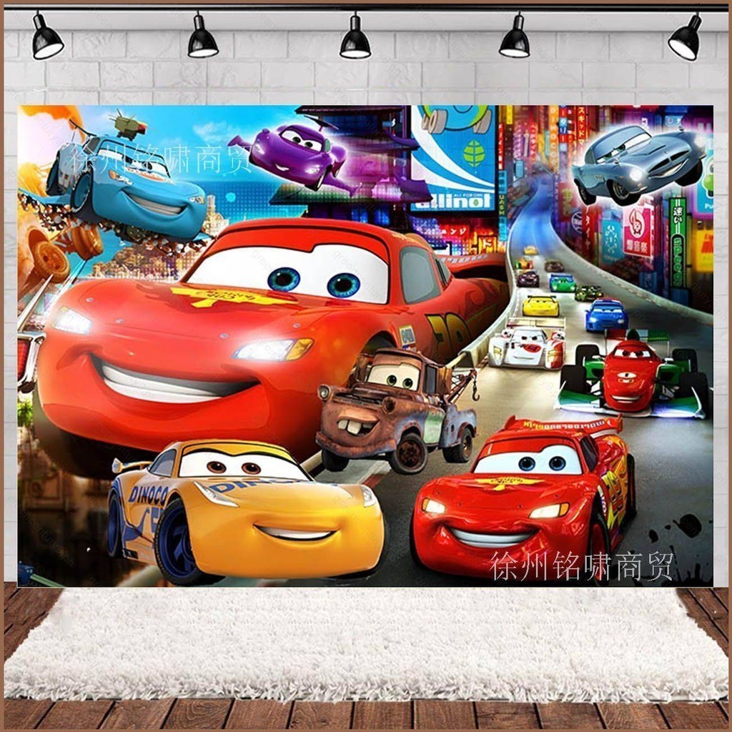 GR9 Cars Theme Cartoon Buzz Lightyear Celebrate Party Photo Photography ...