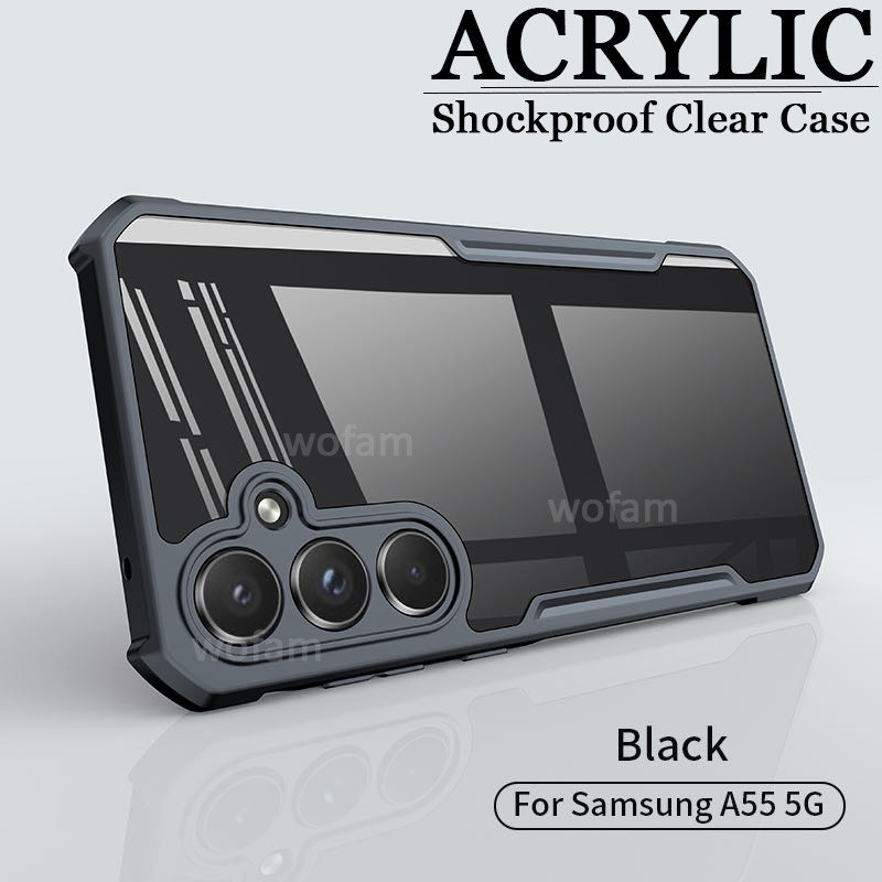 Shockproof Clear Phone Case For Samsung Galaxy A15 A55 A35 A25 A05 A05s A14 A24 A34 A54 A13 A23 ...