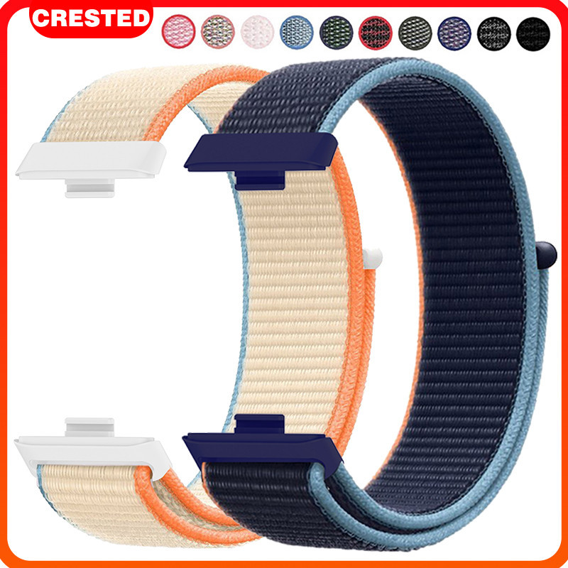 Strap for Huawei Watch Fit 4/4 Pro Nylon Loop Replacement Adjustable ...