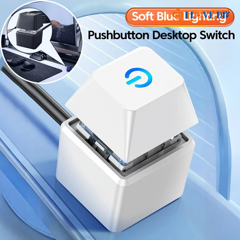 Creative Desktop Pasted Computer Mainframe Power Start Button ...