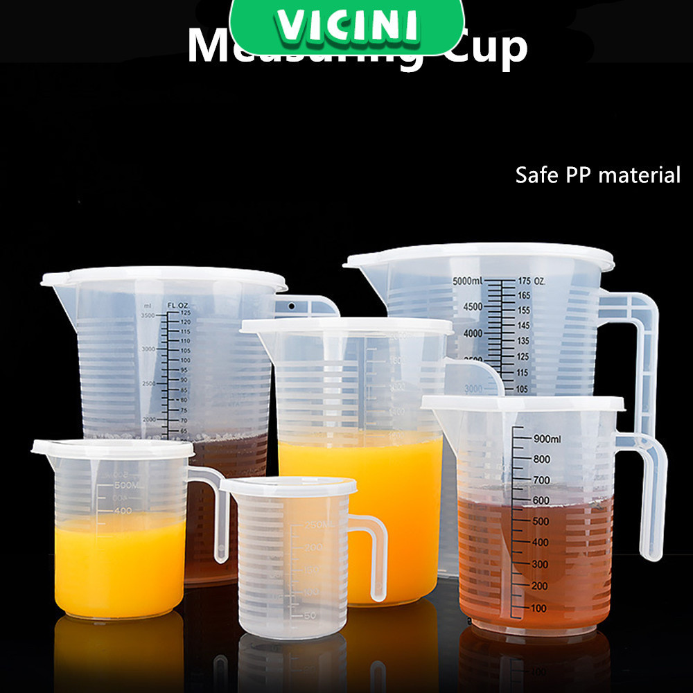 Graduated Measuring Cup Plastic Measure Jug Large Capacity Measure Cup ...