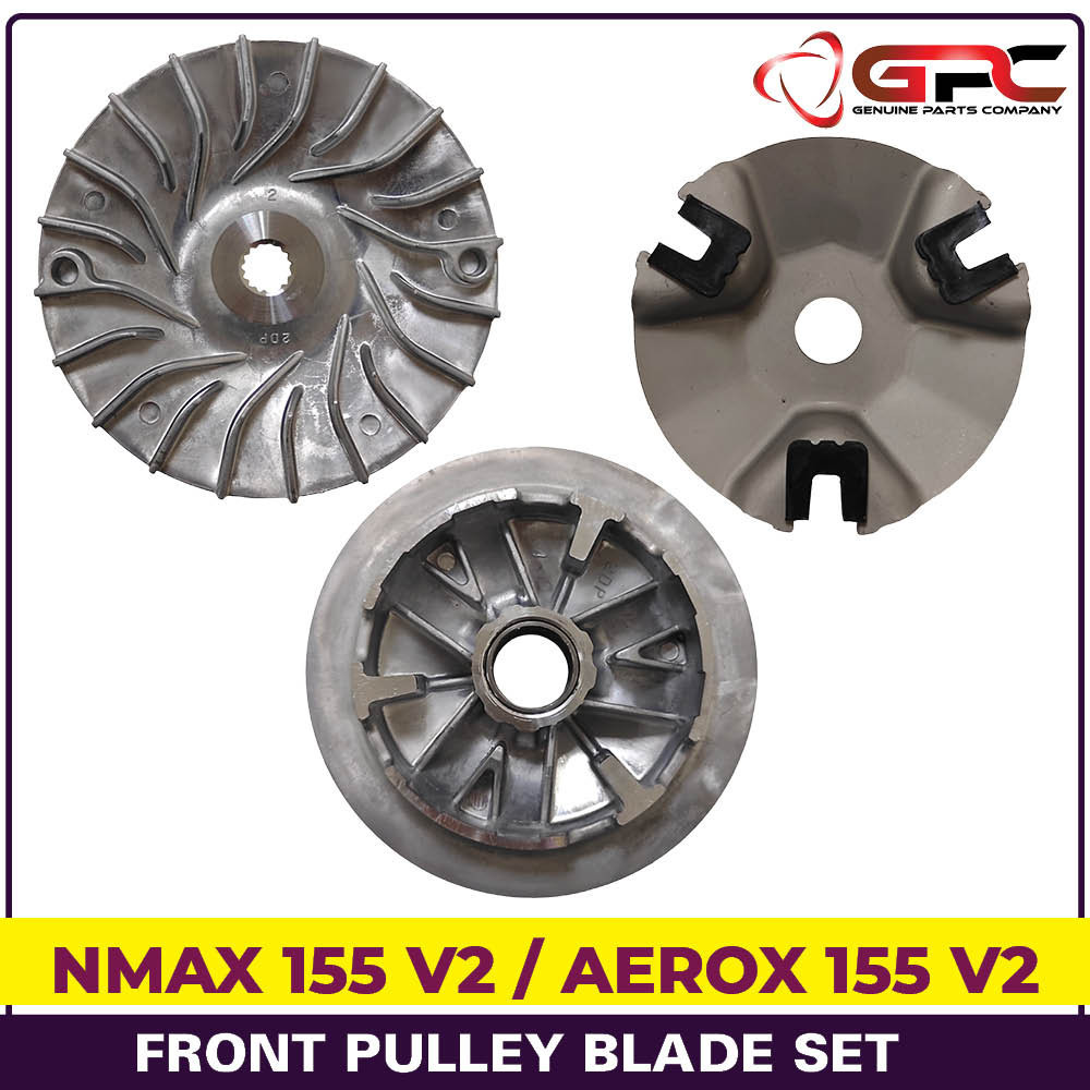 GPC Yamaha AEROX 155 V2 / NMAX 155 V2 CVT Front Pulley Blade Set ...