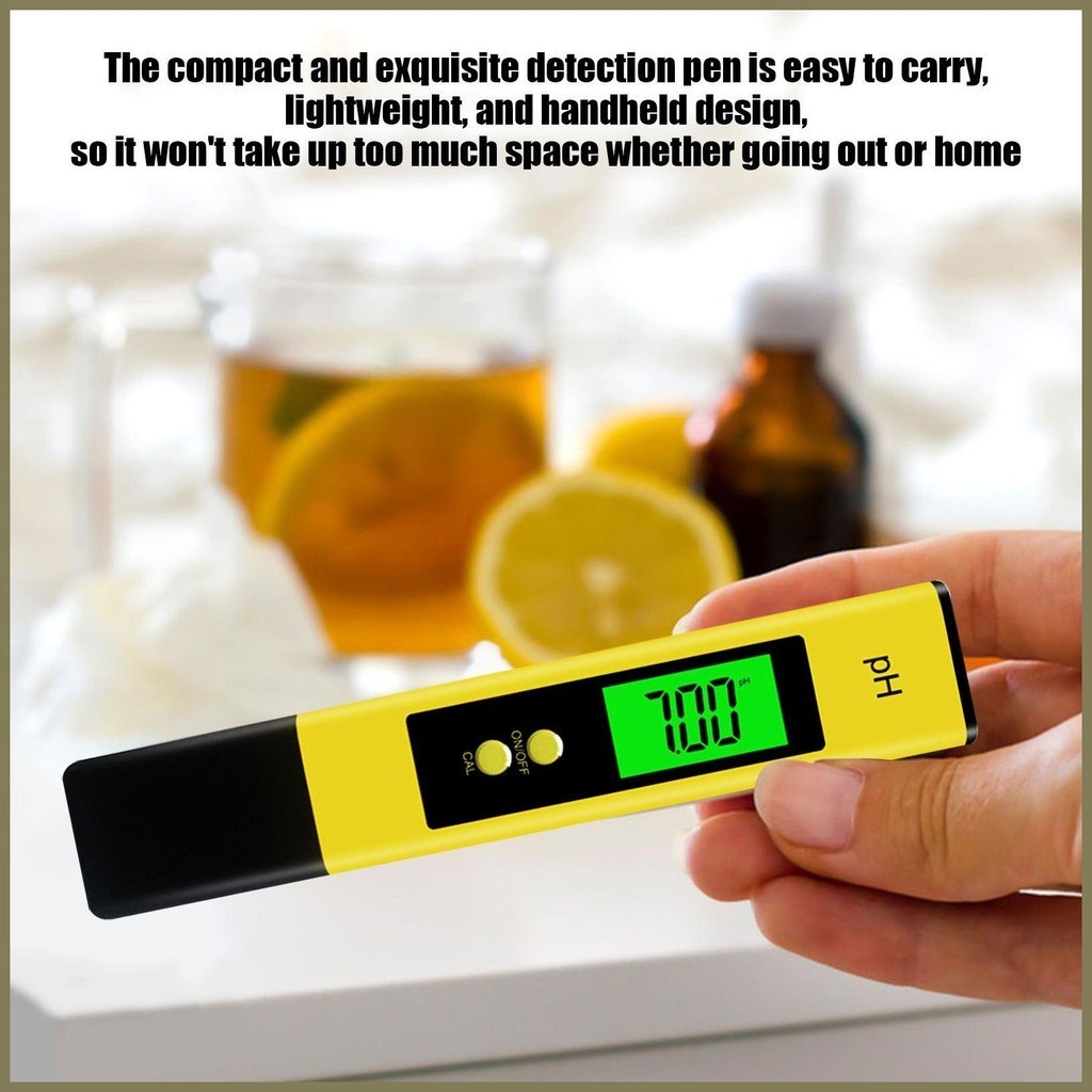 Hydroponics PH Tester High Accuracy Water PH Tester Battery Powered PH ...