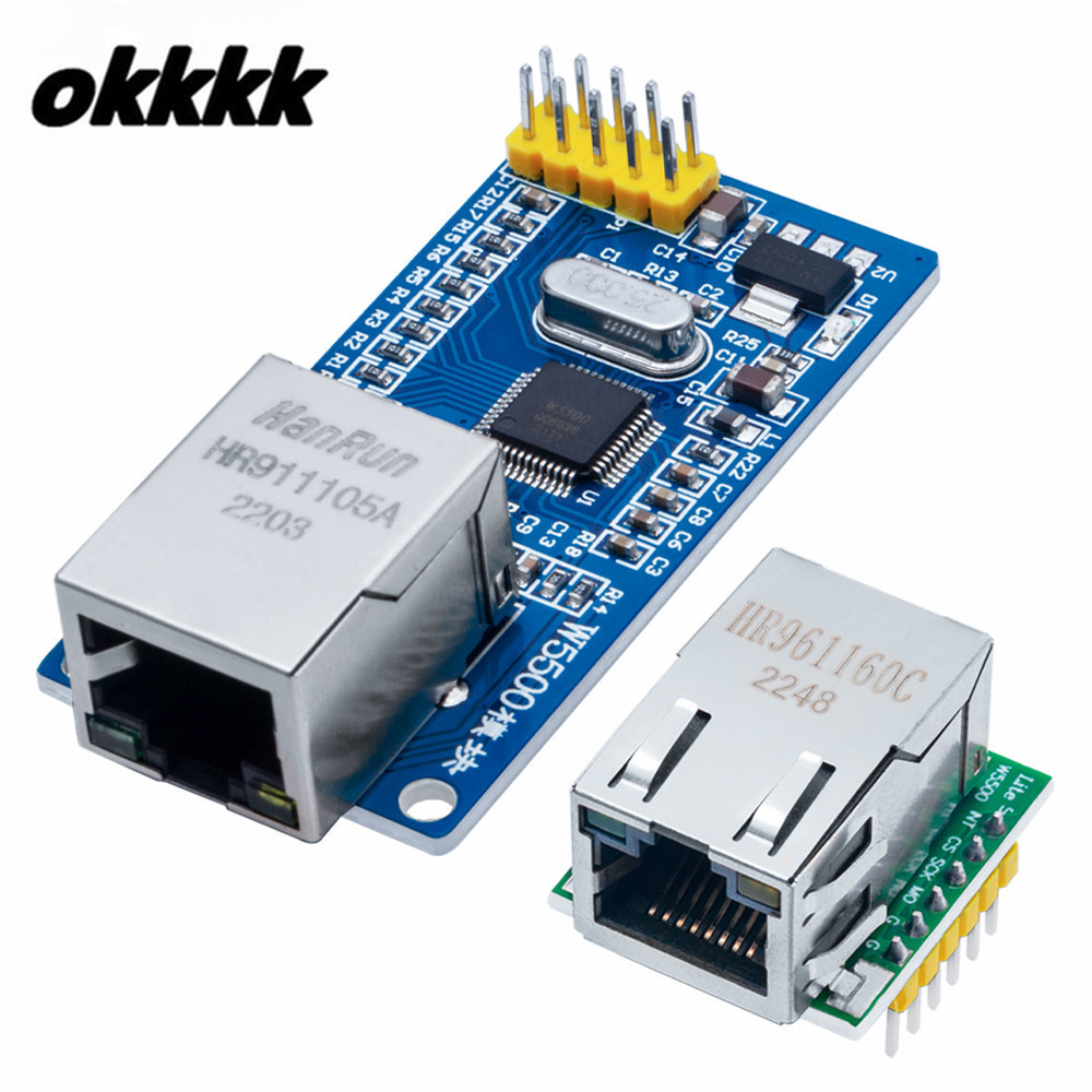 USR-ES1 W5500 Ethernet Network Module Hardware SPI to LAN/ Ethernet TCP ...