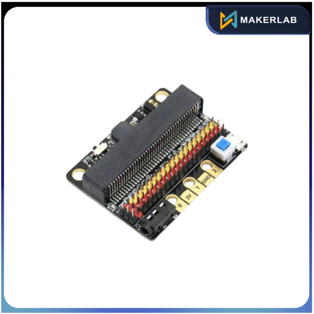 Robotbit IOBIT V2.0 Micro:bit Expansion Board Horizontal Adapter Board for Microbit | Shopee ...