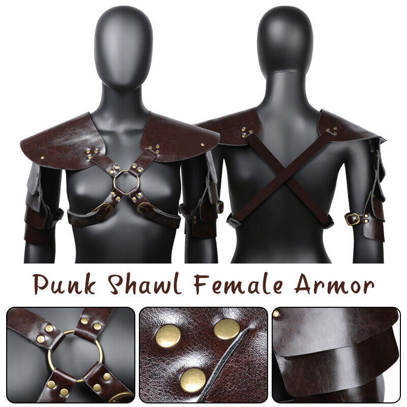 Medieval Shoulder Armor Gladiator Samurai Battle Knight Pauldrons ...