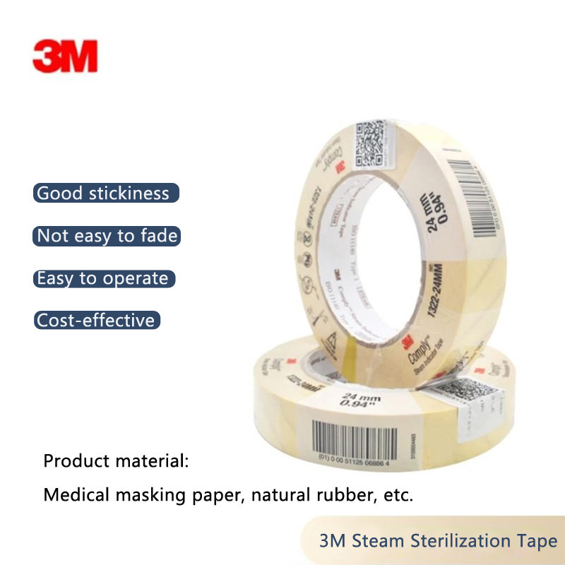 3M 1322 Steam Sterilization Indicating Tape, Dental Zebra Paper 3M ...