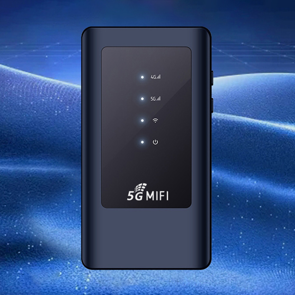5G MiFi Mobile Modem with SIM Card Slot Portable WiFi Hotspot Up to 16 ...