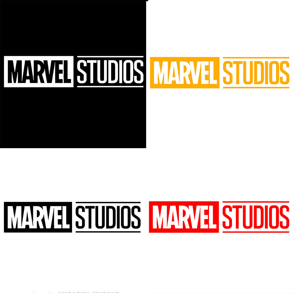 Marvel STUDIOS Letter Printing Laser Colorful Gradient Engraving ...
