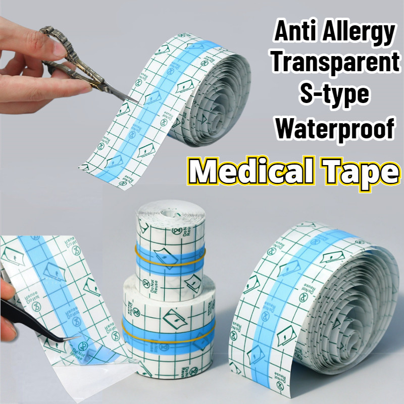 【COD】Waterproof Medical Tape Transparent Surgical Wound Dressing ...