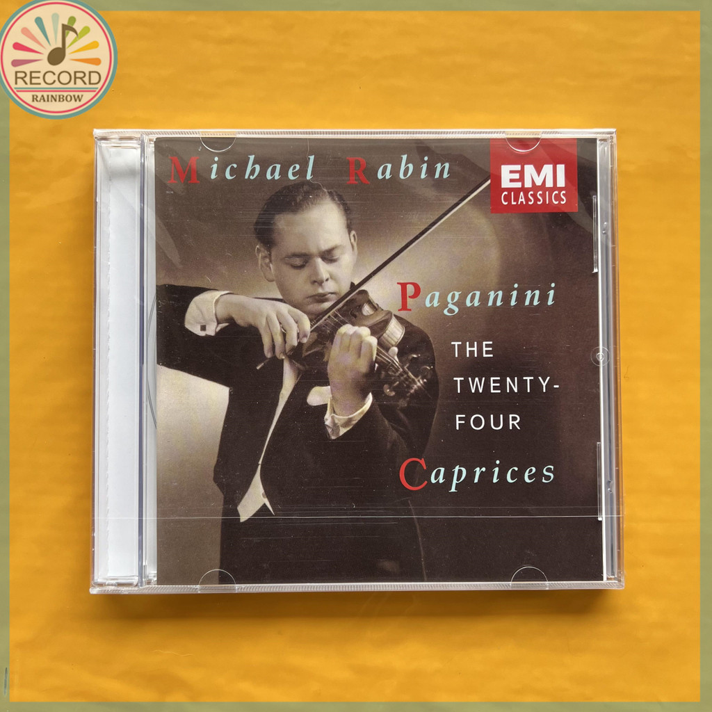 EMI MICHAEL RABIN Paganini THE TWENTY FOUR Violin Caprices 1993 US ...