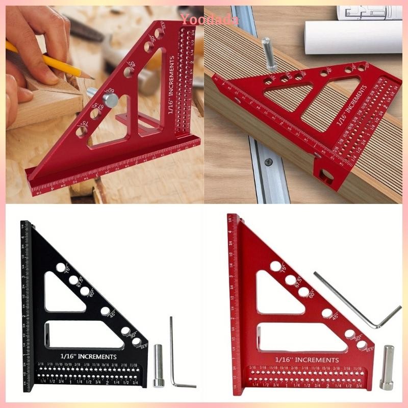 Yoo 3D MultiAngle Measuring Ruler Measurement Tool Aluminum ...