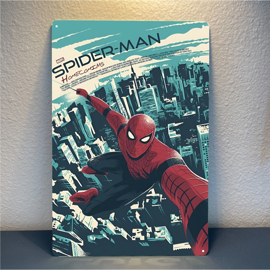 Spider-Man Movie Metal Poster Tin Sign - 20X30cm | Shopee Philippines