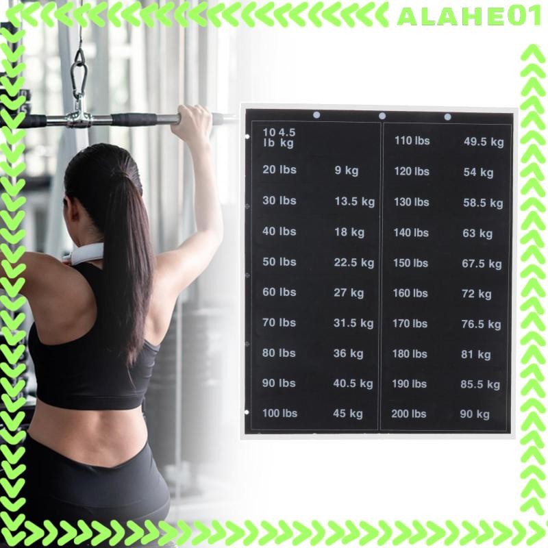 [Alahe] Weight Stack Labels Weight Stickers Weighted Block Label ...