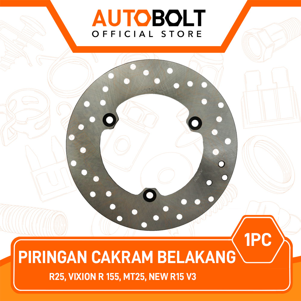 New R15 V3 & Vixion R 155 R155 & R25 R25 & MT25 MT25 New Rear Disc ...
