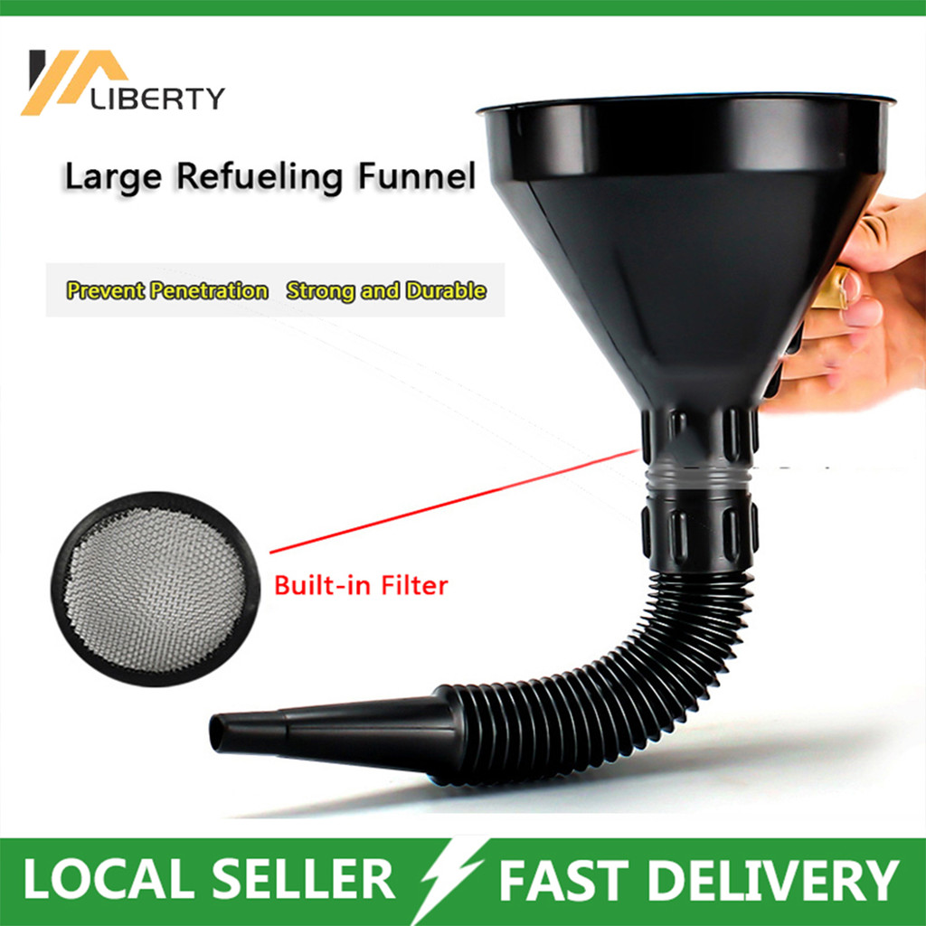 Funnel Change Oil Funnels Tools Car Imbudo with Strainer Plastic Funnel ...