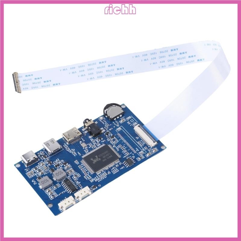 Richh 30pin EDP LCD Screen Driver Board Easy to Assemble LCD Controller Kit with Cable | Shopee ...