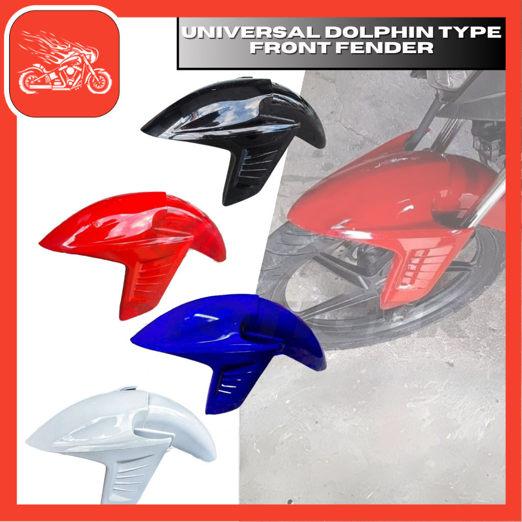 UNIVERSAL MOTORCYCLE DOLPHIN TYPE FRONT FENDER FOR UNIVERSAL MOTORCYCLE ...