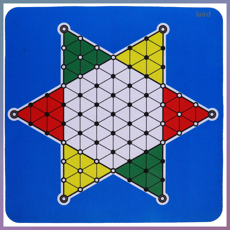 Chinese Checkers Classic Game Chessboard Foldable Accessory Supply ...